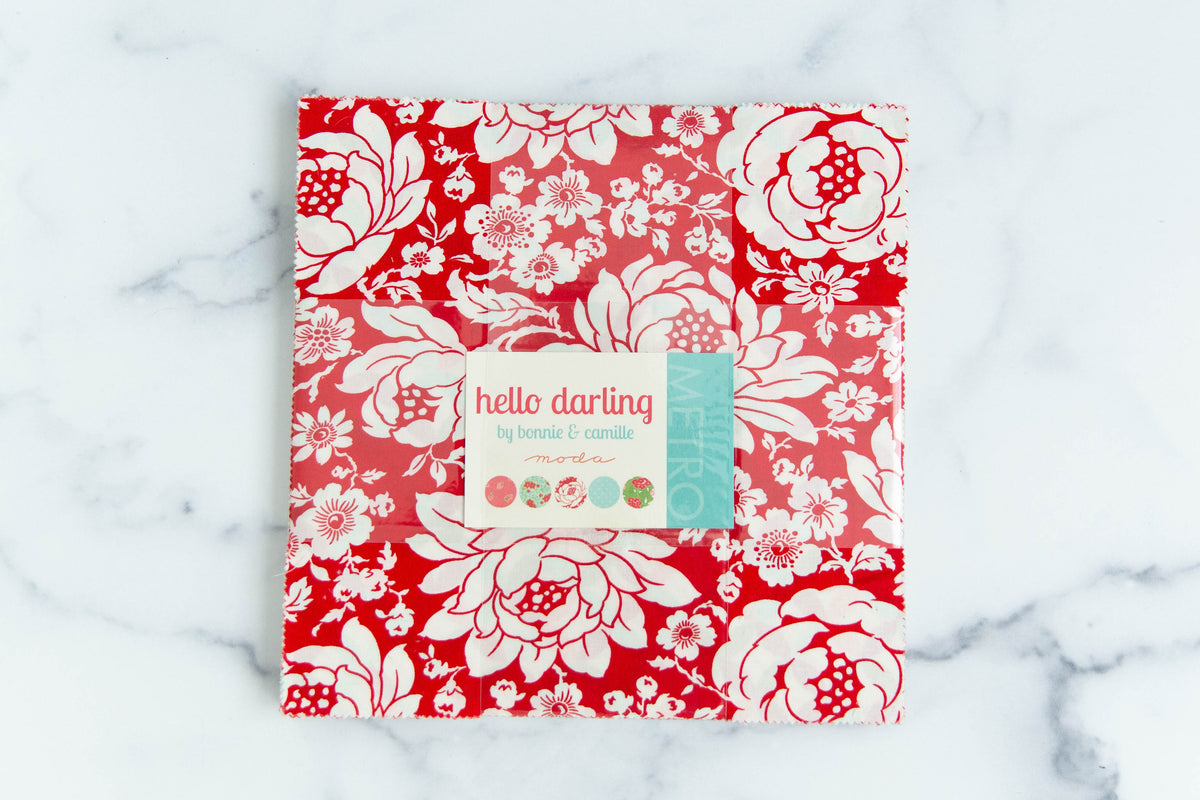 Bonnie and Camille for Moda- Hello Darling Layer Cake – KPerreaultCreates